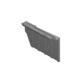 Monier Postel 20 Gevelstuk Rechts Double Black