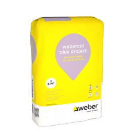 Weber Webercol Plus Project wit 25kg