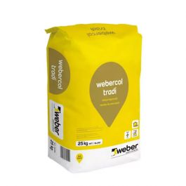 Weber Webercol Tradi grijs 25kg